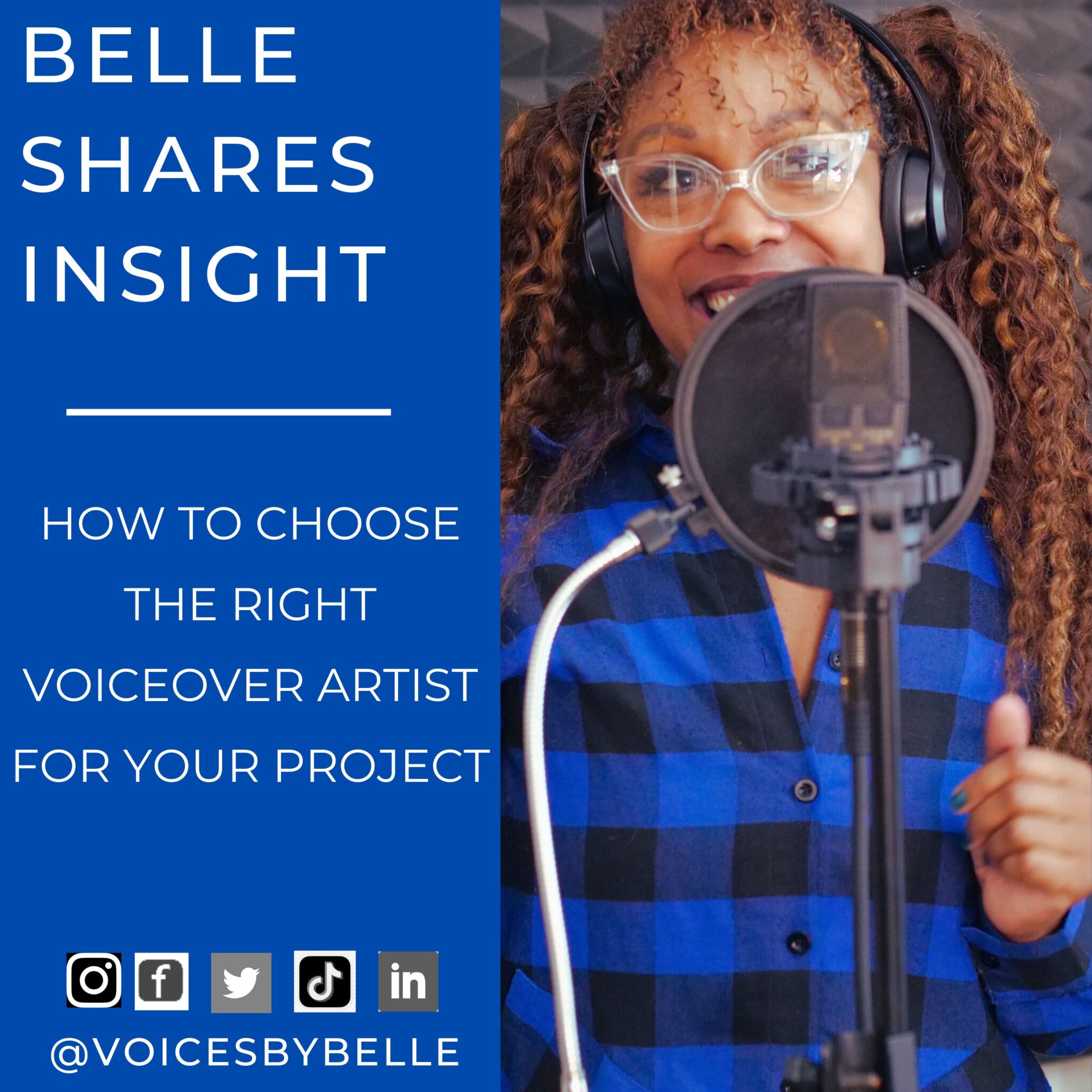 How To Choose The Right Voiceover Artist For Your Project – Voices by belle